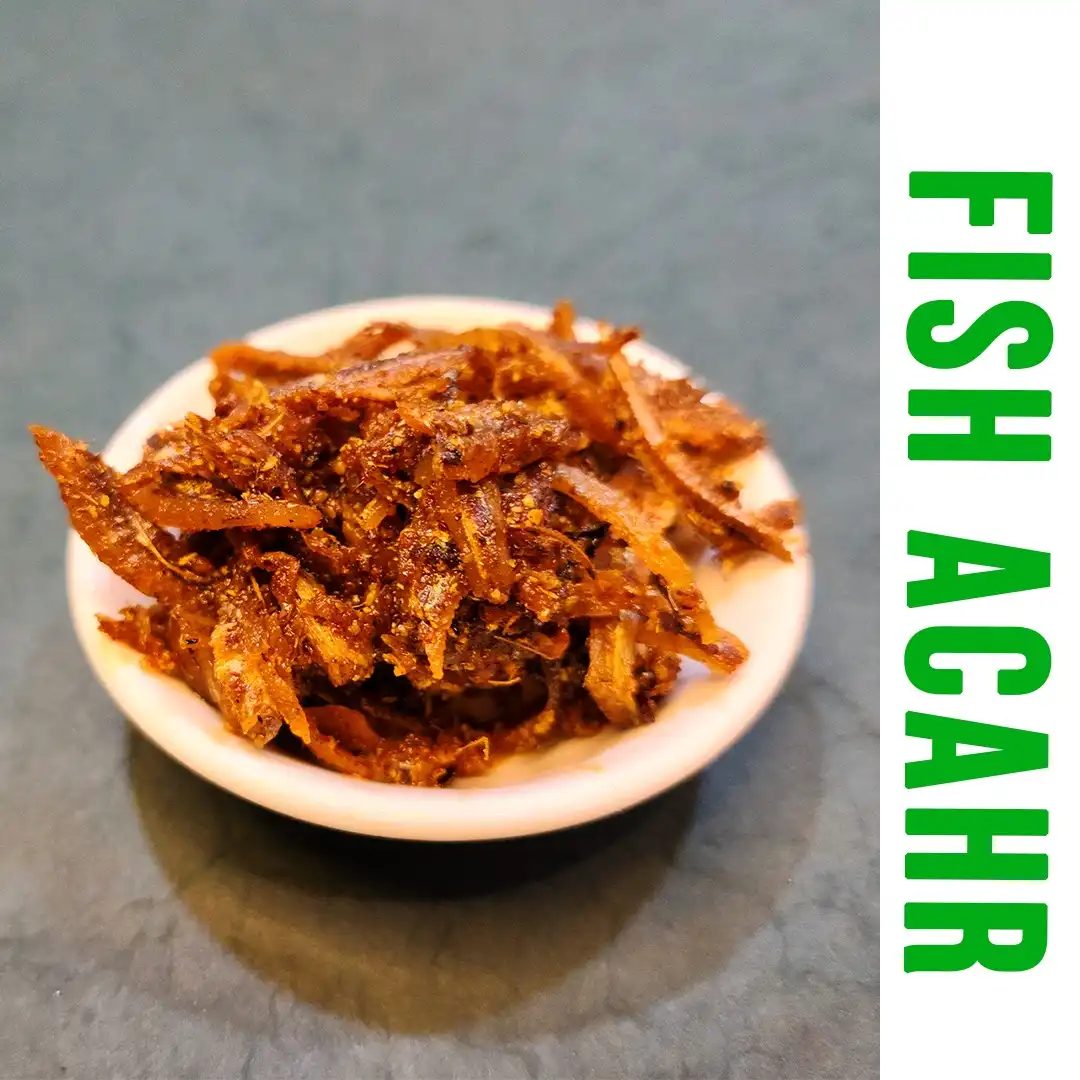 Brunei Machha Pickle: Anchovies Fish Achar 200gm