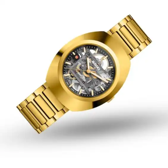 Rado DiaStar Original Skeleton Gold Price in Nepal | Premium Replica Watch